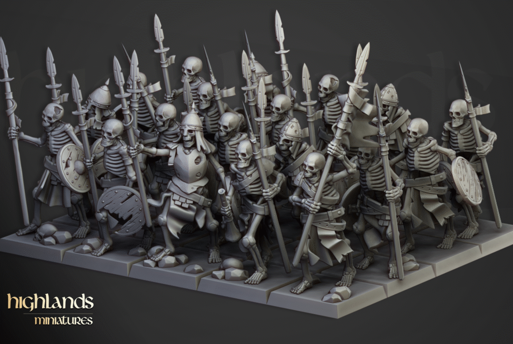 Lanceros Esqueletos – MUNDOSTL WORKSHOP